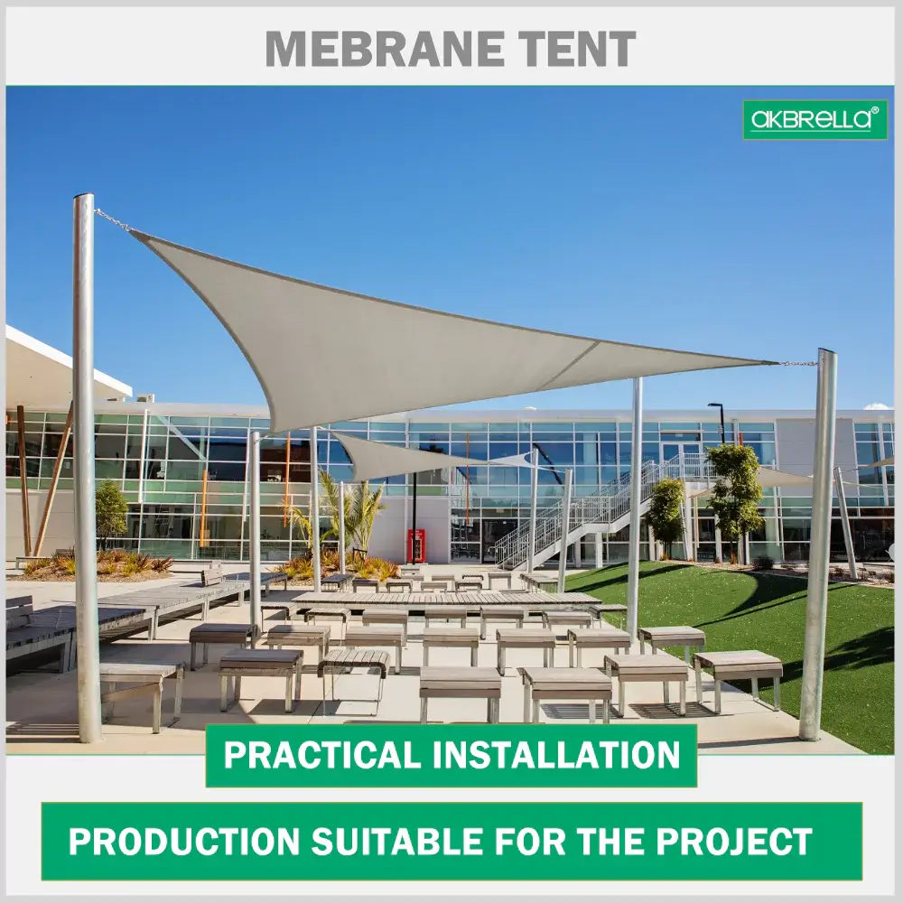 Membran Asma Germe Gölgelendirme Sistemleri İmalatı